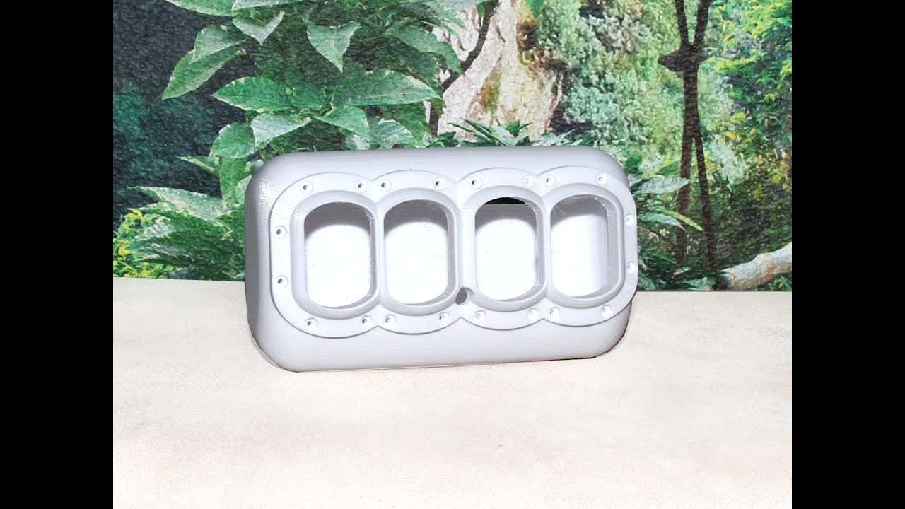 Корпус для часов на газоразрядных индикаторах. Проект Alexgyver - YouTube