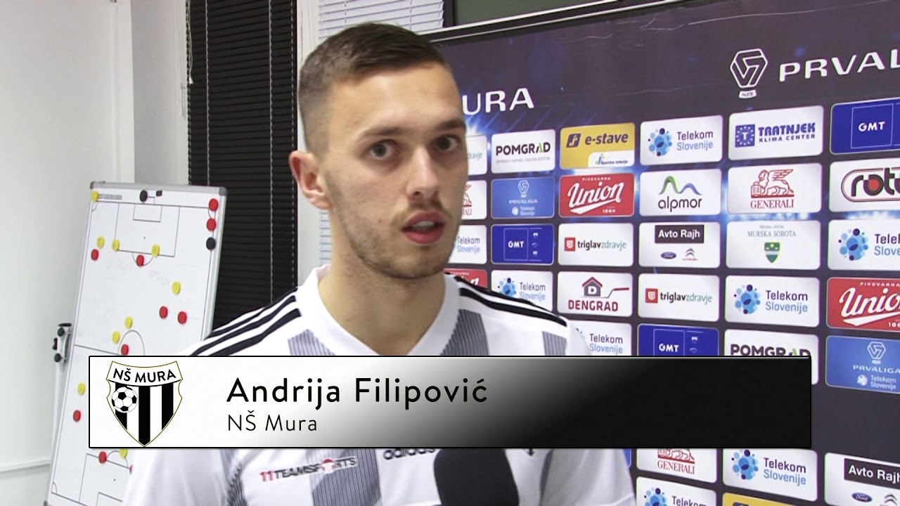 Andrija Filipović prvič v Murinem dresu! - YouTube