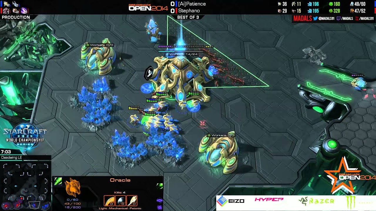 Patience vs Stephano PvZ Game 1 Starcraft 2 Showmatch - YouTube