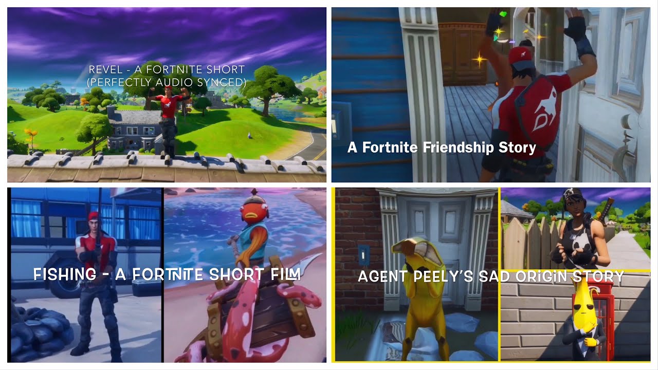 All My Fortnite Short Films From Chapter 2 Season 2 (Compilation) - YouTube