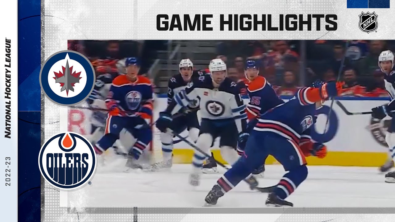 Jets @ Oilers 9/25 | NHL Highlights 2022 - YouTube