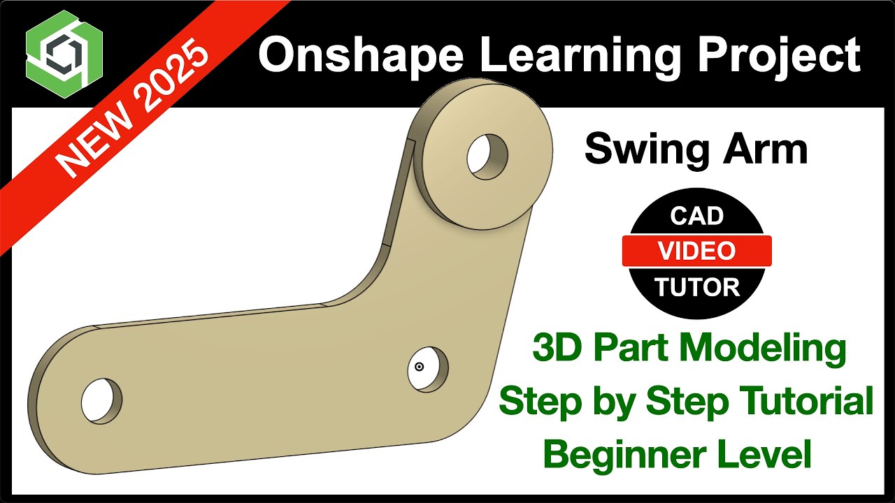 Onshape Project 2025 - SWING ARM | Step by Step Tutorial New for 2025 ...