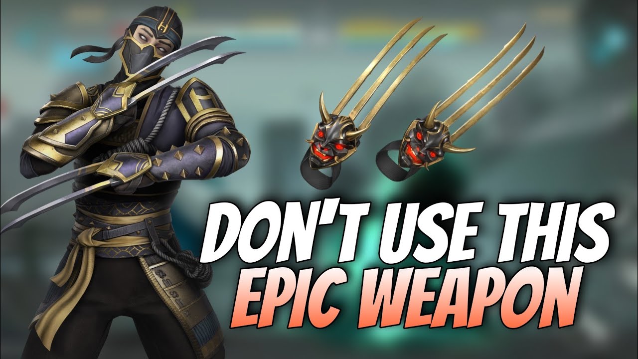 ASSASSIN'S LEGACY LYNX EPIC WEAPON🔥 shadow fight arena lynx sf arena ...