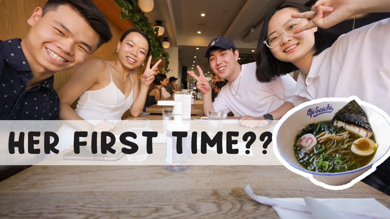 I Showed My Korean Cousin Around Toronto for the First Time - YouTube