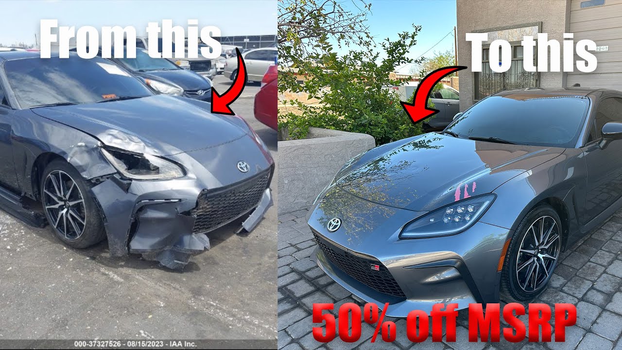 Restoring a Gr86 for 50% off msrp and lightly modifying it! - YouTube