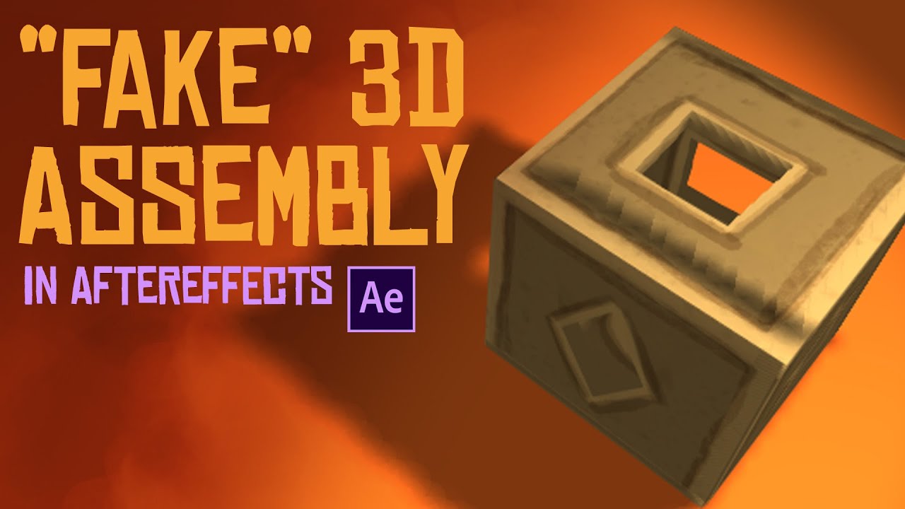 "FAKE" 3D ASSEMBLY in AFTER EFFECTS - YouTube