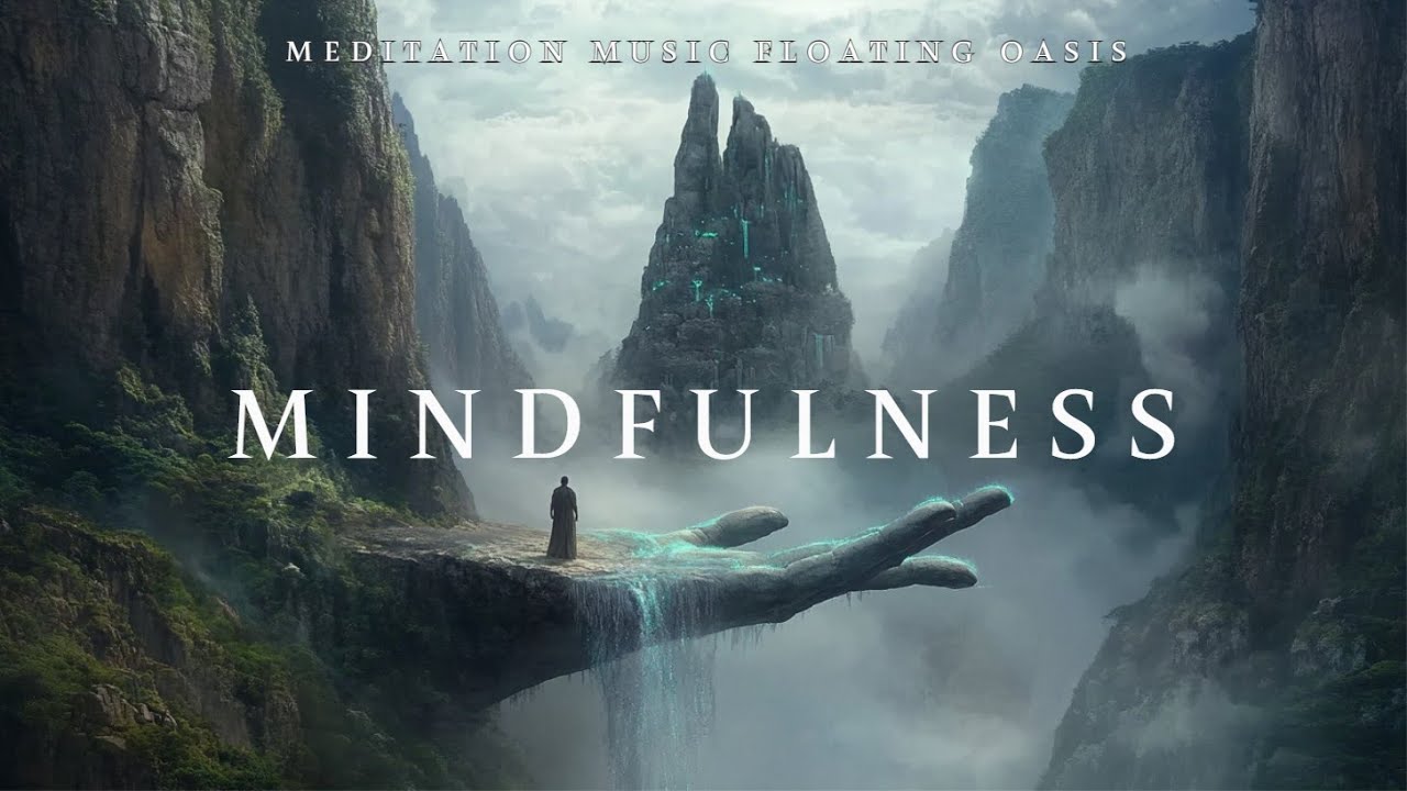 Floating Hand Oasis - Calming Meditation Music - Soothing Ambient for ...