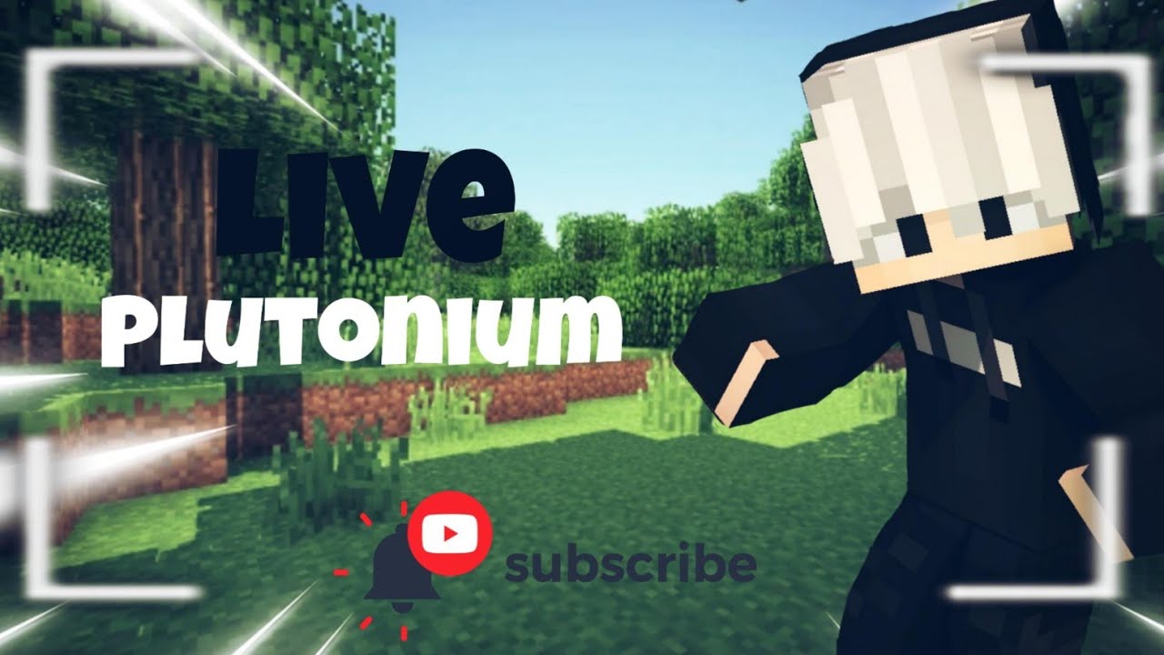 Minecraft live fr PLUTONIUM - YouTube