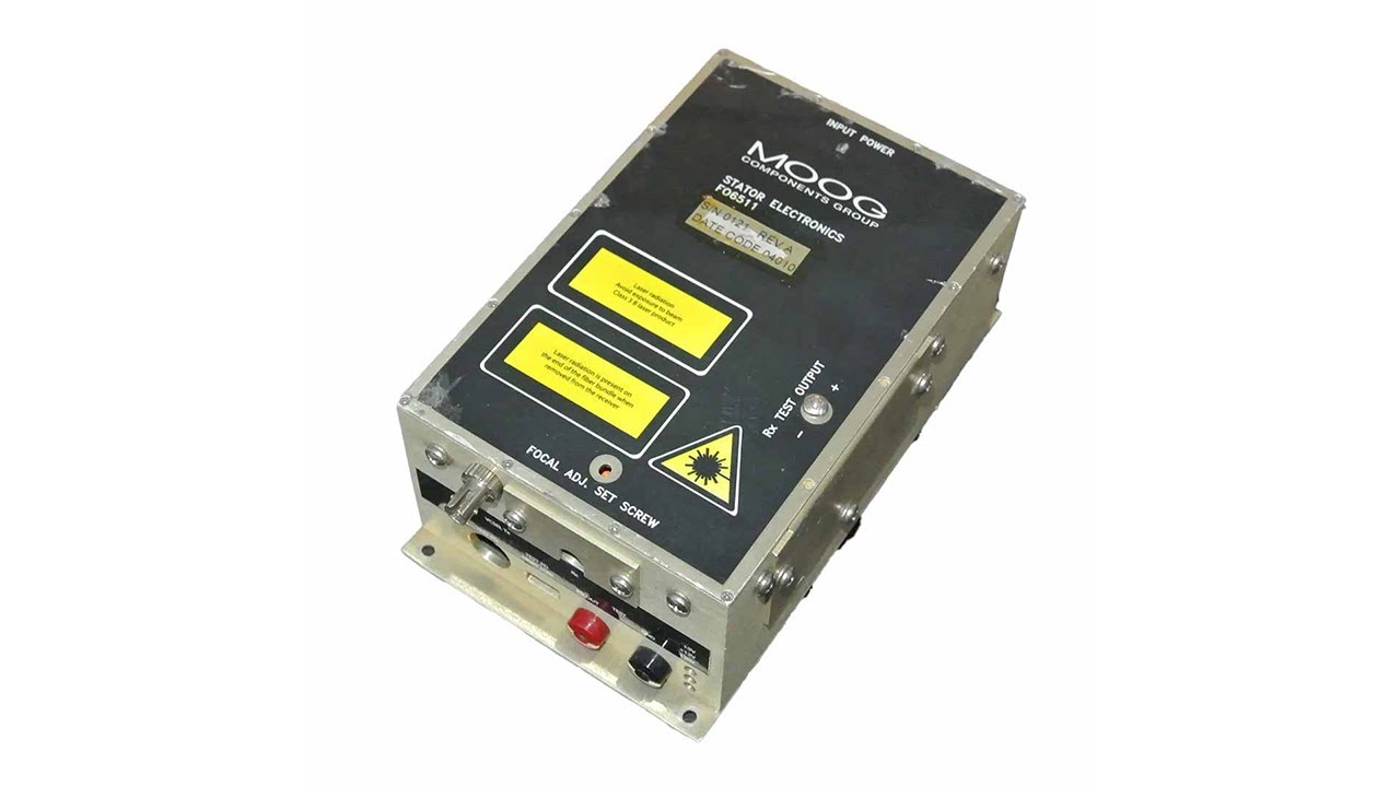 MOOG FO6511 LASER BOX - YouTube