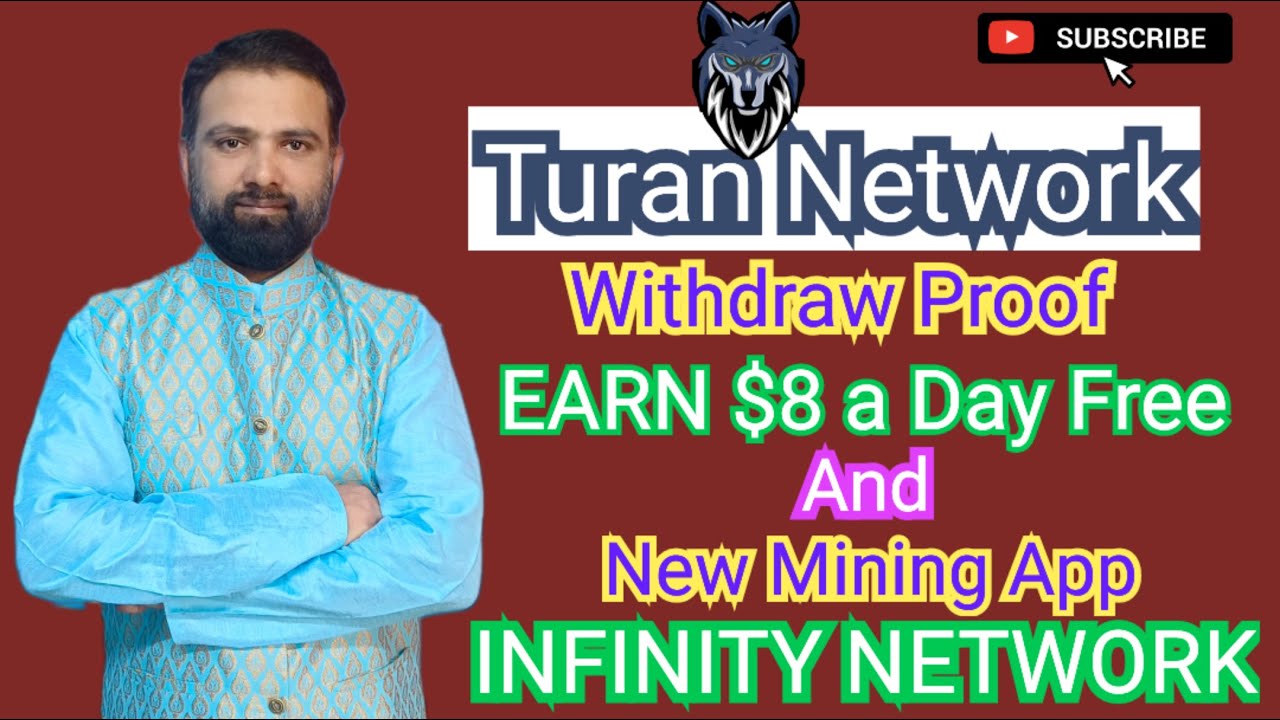 Turan net. withdraw proof | infinity network free mining app - YouTube