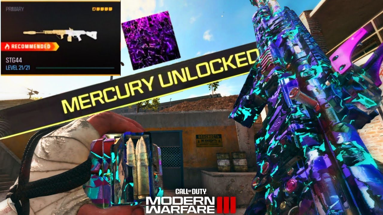 UNLOCKED NEW *MERCURY* PRESTIGE CAMO - Warzone/ Rebirth Island (NEW ...
