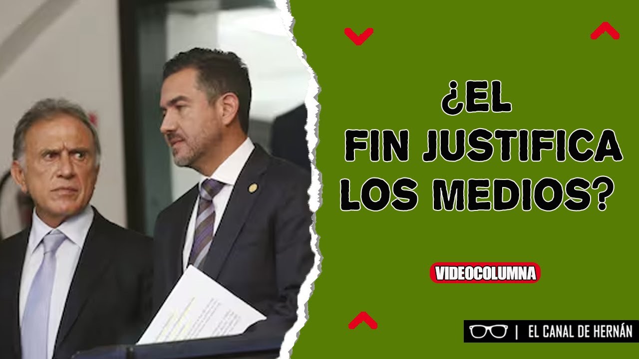 ¿El FIN JUSTIFICA los MEDIOS? | Hernán Gómez - YouTube