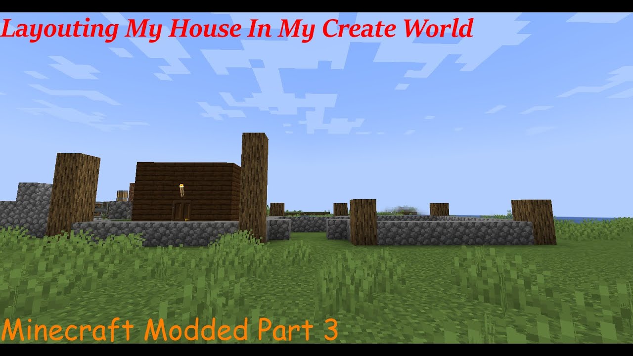 Layouting My House In My Create World - YouTube
