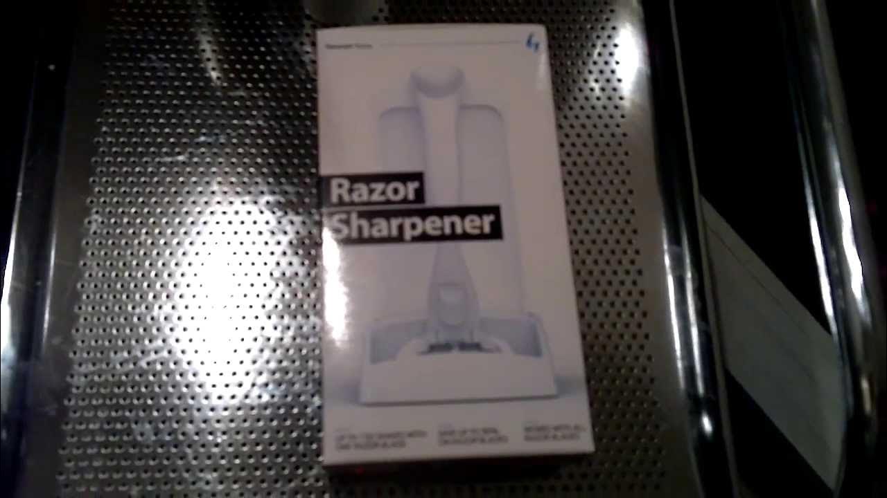 Обзор RazorPit - точилка для бритвенных лезвий - YouTube