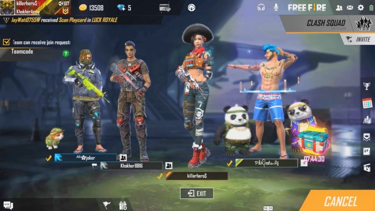 Free Fire Gameplay With Friends || Top Games Of World - YouTube