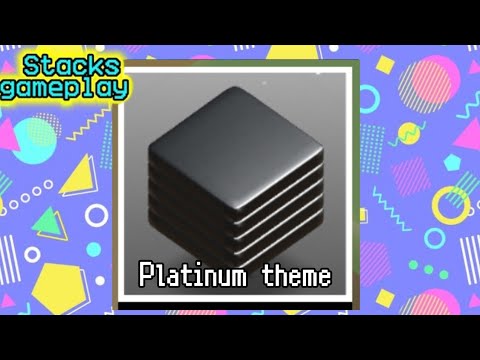 Stacks gameplay 18 (Platinum theme) - YouTube