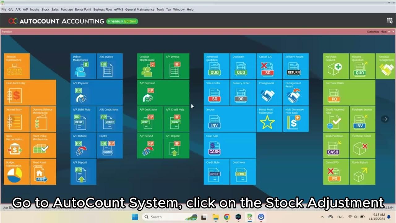 FlexSoftware AutoCount Plugin & Mobile App: WMS - Stock Module - YouTube