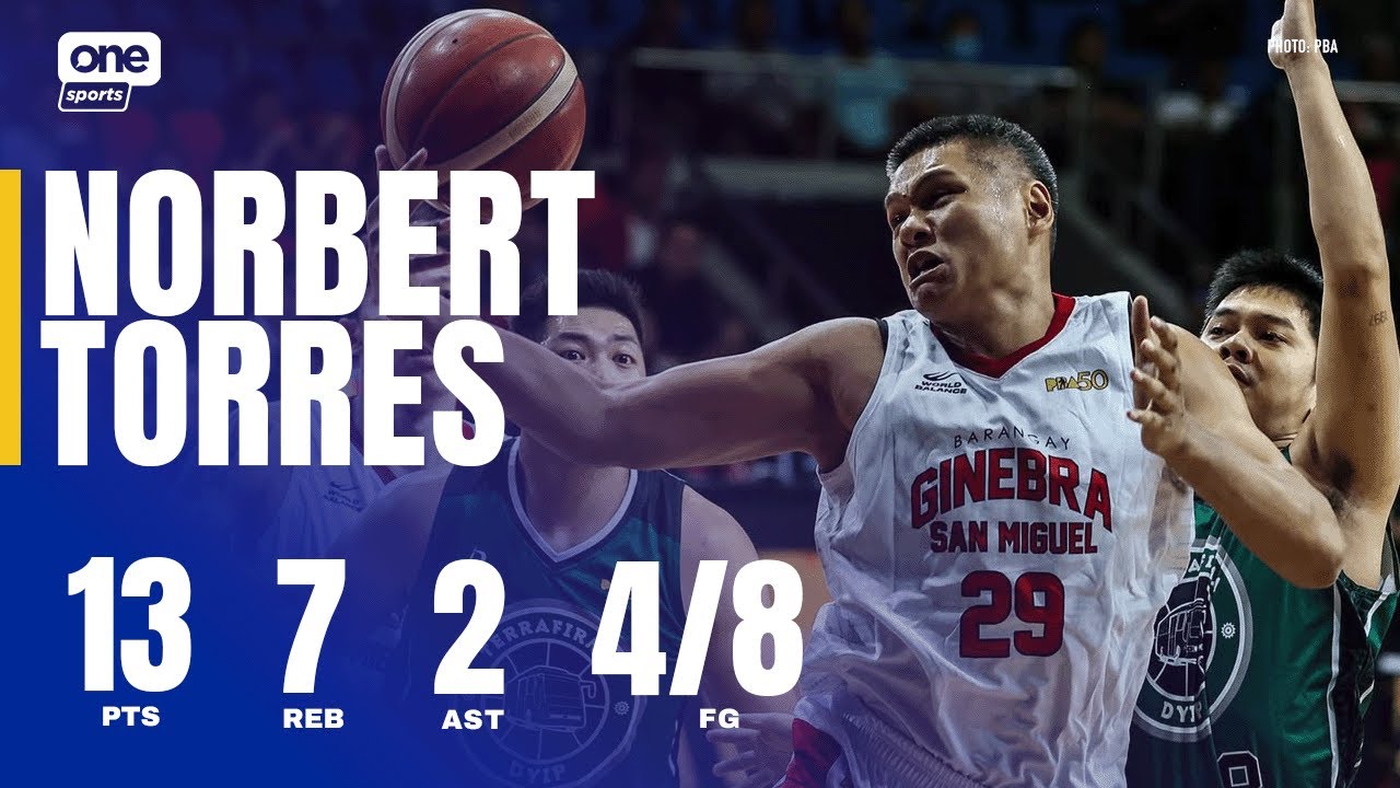 Norbert Torres LEADS the scoring of the Brgy. Ginebra with 13-7-2 🔥 ...