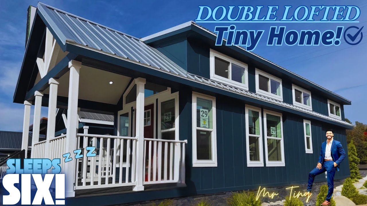 The Ultimate Space-Maximizer: A Tiny Home That Sleeps 6! - YouTube