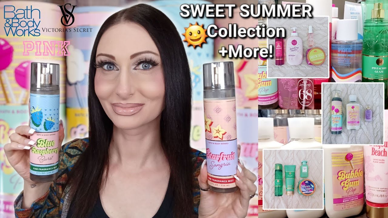 Trying the ️NEW ️ Sweet Summer Collection +More!🥰🌞 | Bath & Body Works ...