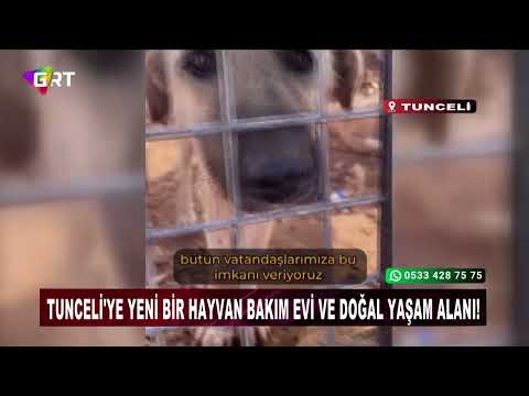 Tunceli'ye Yeni Bir Hayvan Bakım Evi ve Doğal Yaşam Alanı!