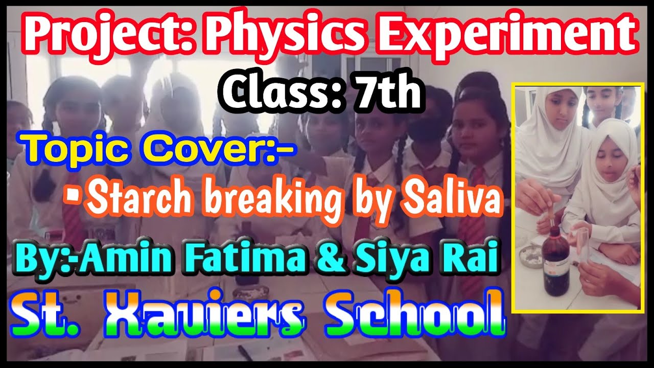 Project:Physics Experiment Class 8th by Amin Fatima & Siya Rai St ...