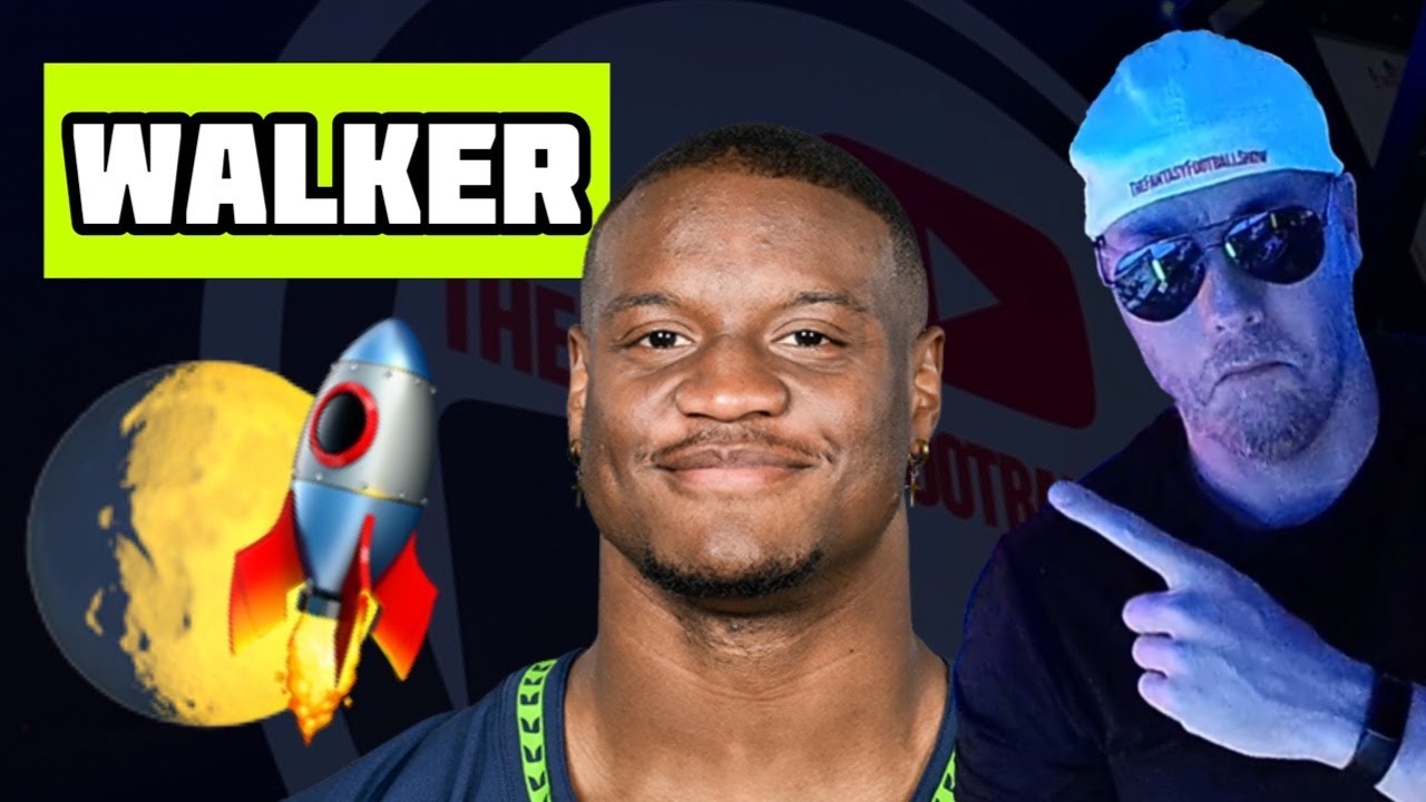 Kenneth Walker can WIN leagues in 2024 + Live Fantasy Draft - YouTube