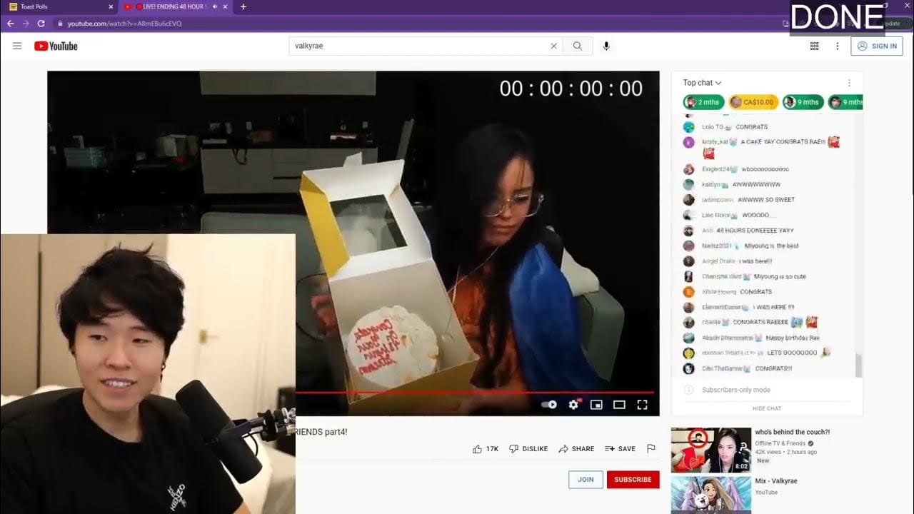 Toast Gets A Present From Miyoung - YouTube