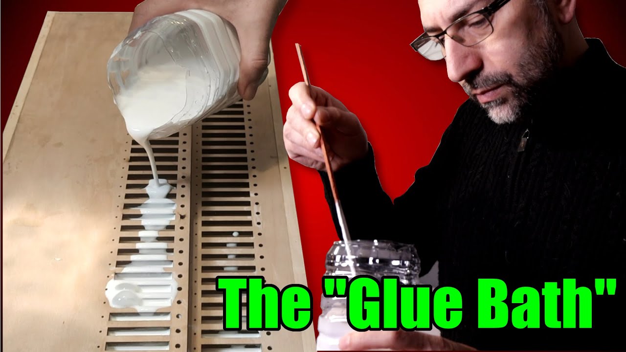 Building a Homemade Positive Pipe Organ | Video No 15 | The Glue Bath ...