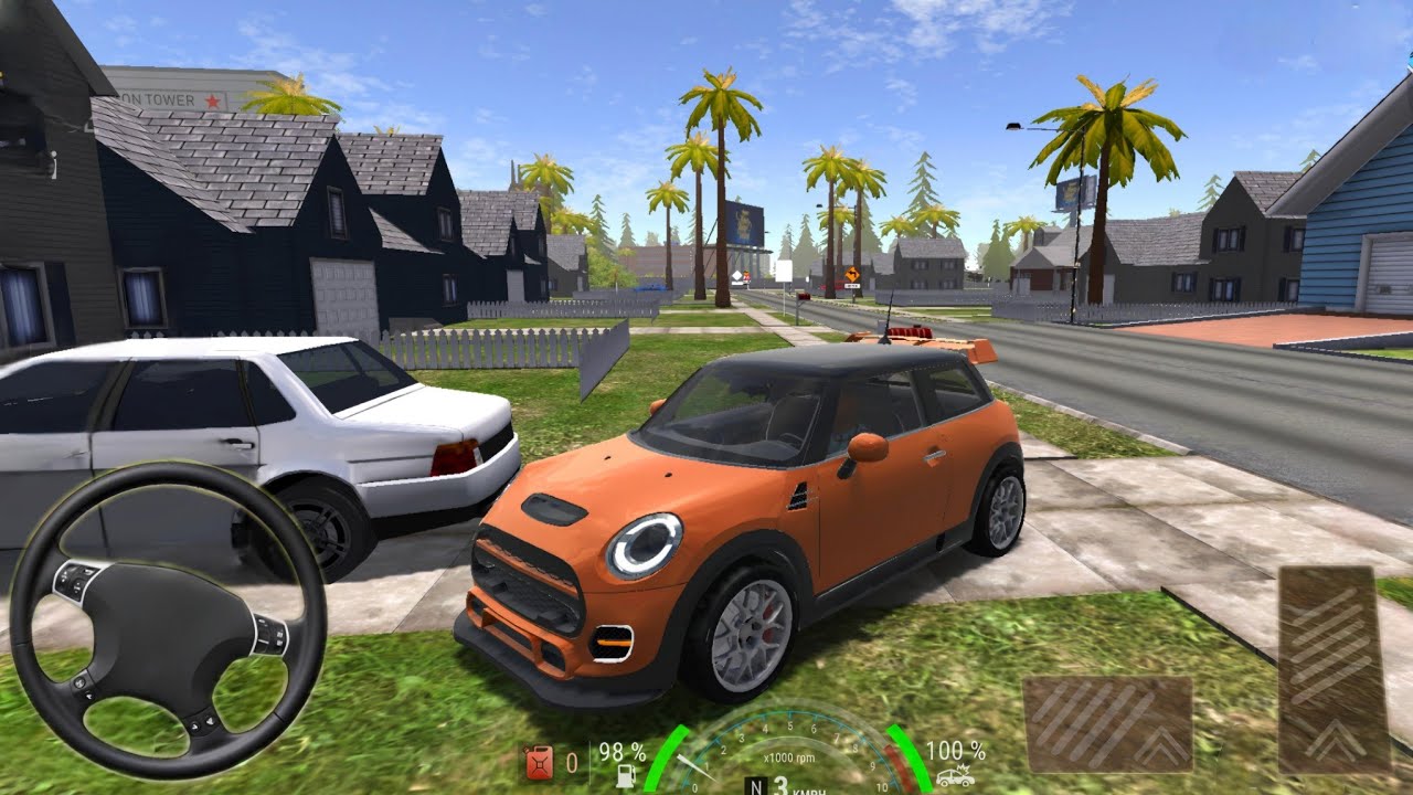 Car Parking : Driving School | Following Road Signs by Mini Cooper ...