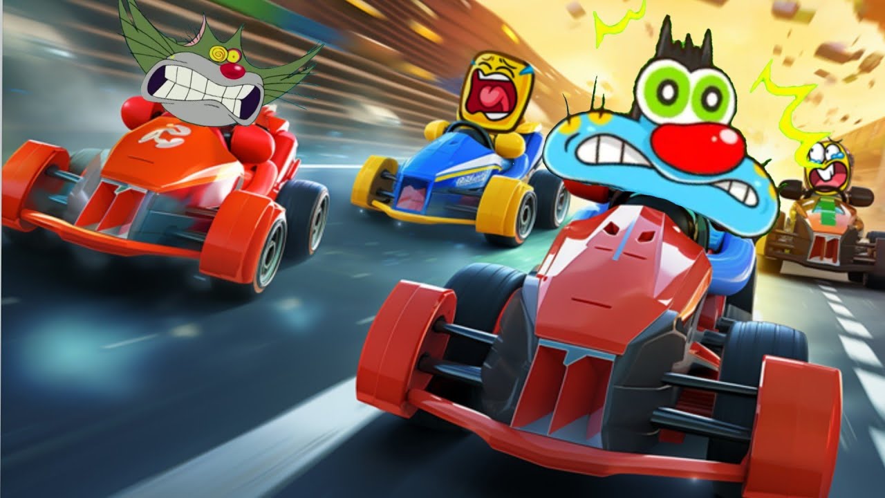 Oggy Upgrading Noob Cart To Pro Cart In Race Cart Simulator in Roblox ...