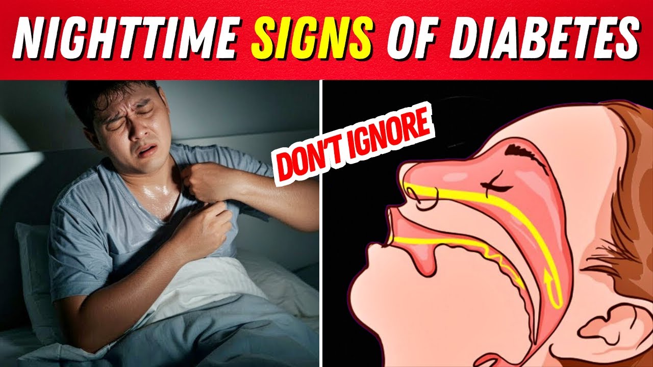 9 Diabetes Nighttime Signs You Should Never Ignore - YouTube