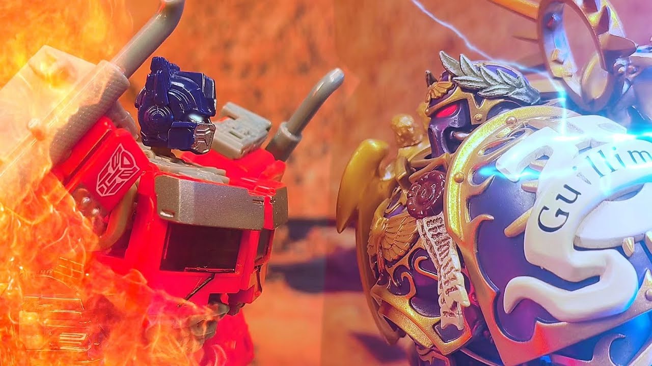 Transformers X Warhammer 40K，Optimus Prime VS. Ultramarines Primarch ...