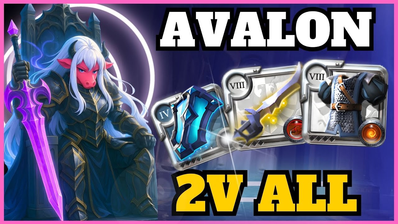 MEU HEALER É MOBILE !! A MELHOR BUILD PARA 2 V ALL // ALBION ONLINE ...