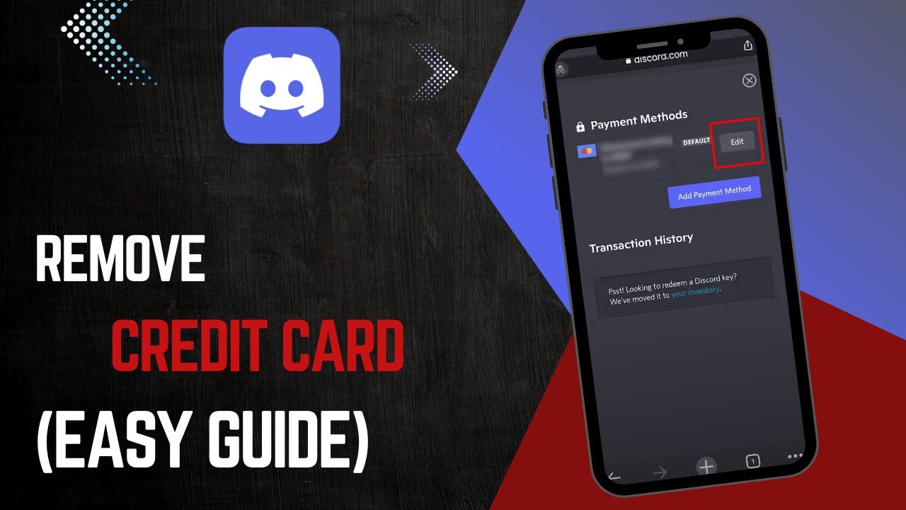 How to Remove Your Credit Card From Discord (2025) - YouTube