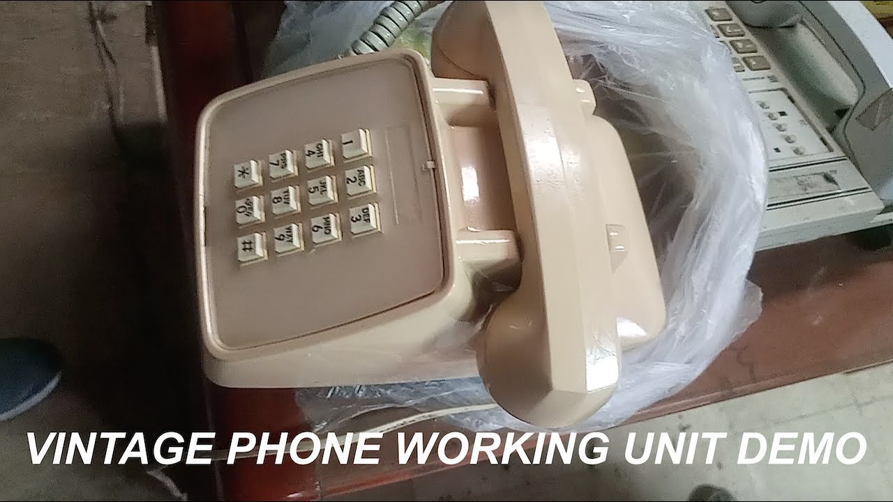 Vintage Phone Demo - YouTube