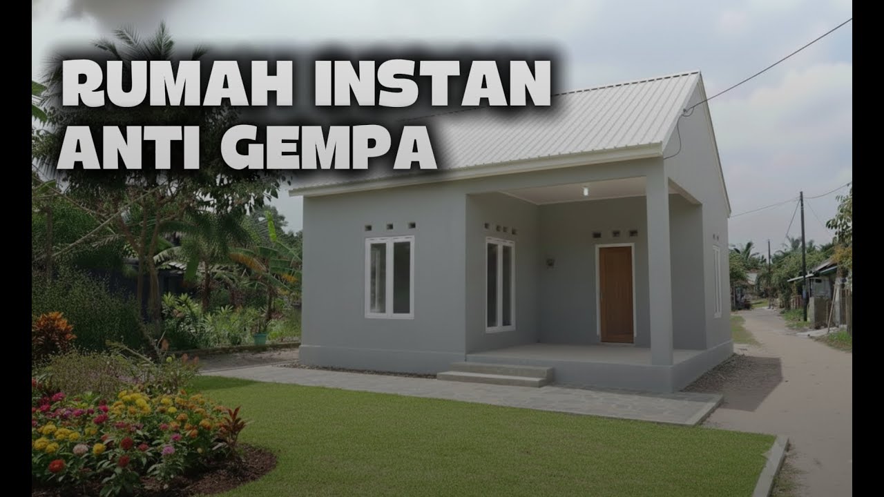 Desain Rumah Instan Anti Gempa - Rumah Instan Sederhana Sehat (RISHA ...