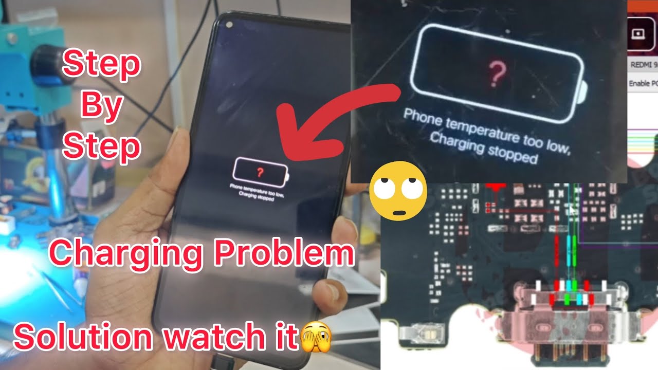 Vivo Y30 Phone Temperature Is Too Low Cannot Be Charged | How To Solve Charging Errors - YouTube
