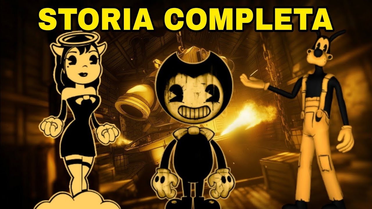 BENDY AND THE INK MACHINE - LA STORIA COMPLETA - YouTube