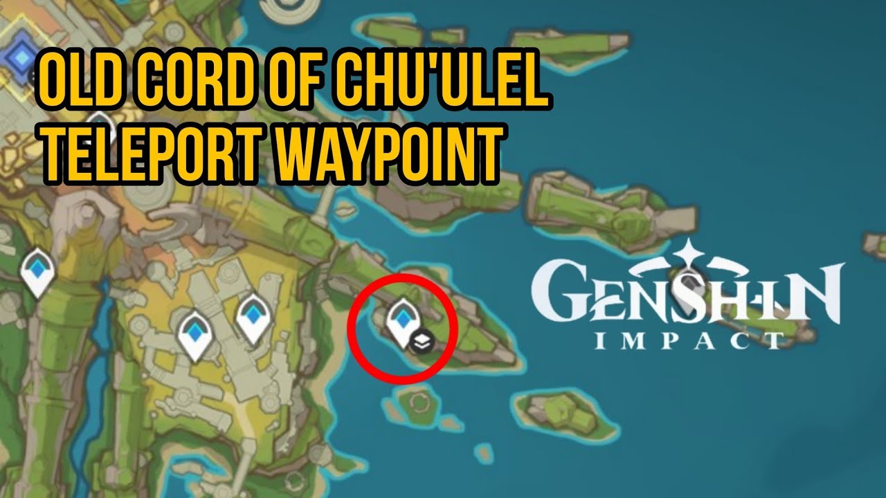 Rute Menuju Old Core of Chu'ulel Natlan Teleport Waypoint - Genshin ...