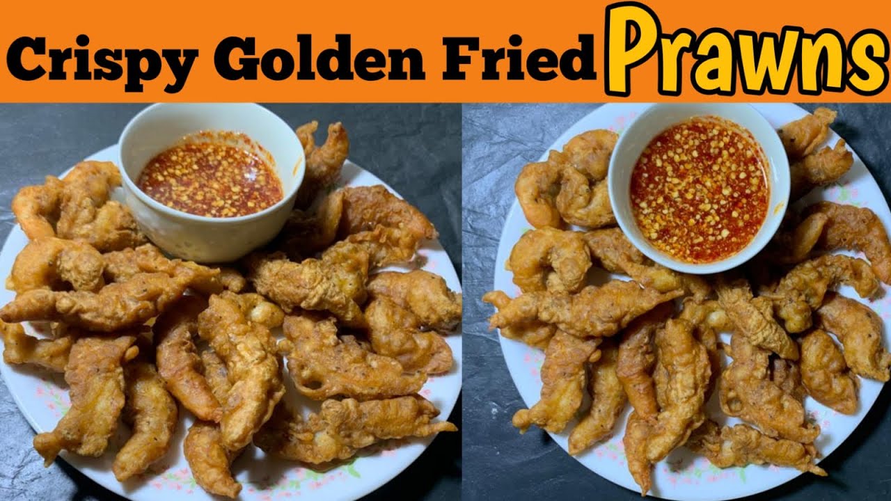 Crispy Golden Fried prawns Recipe by | shaheen kitchen - YouTube