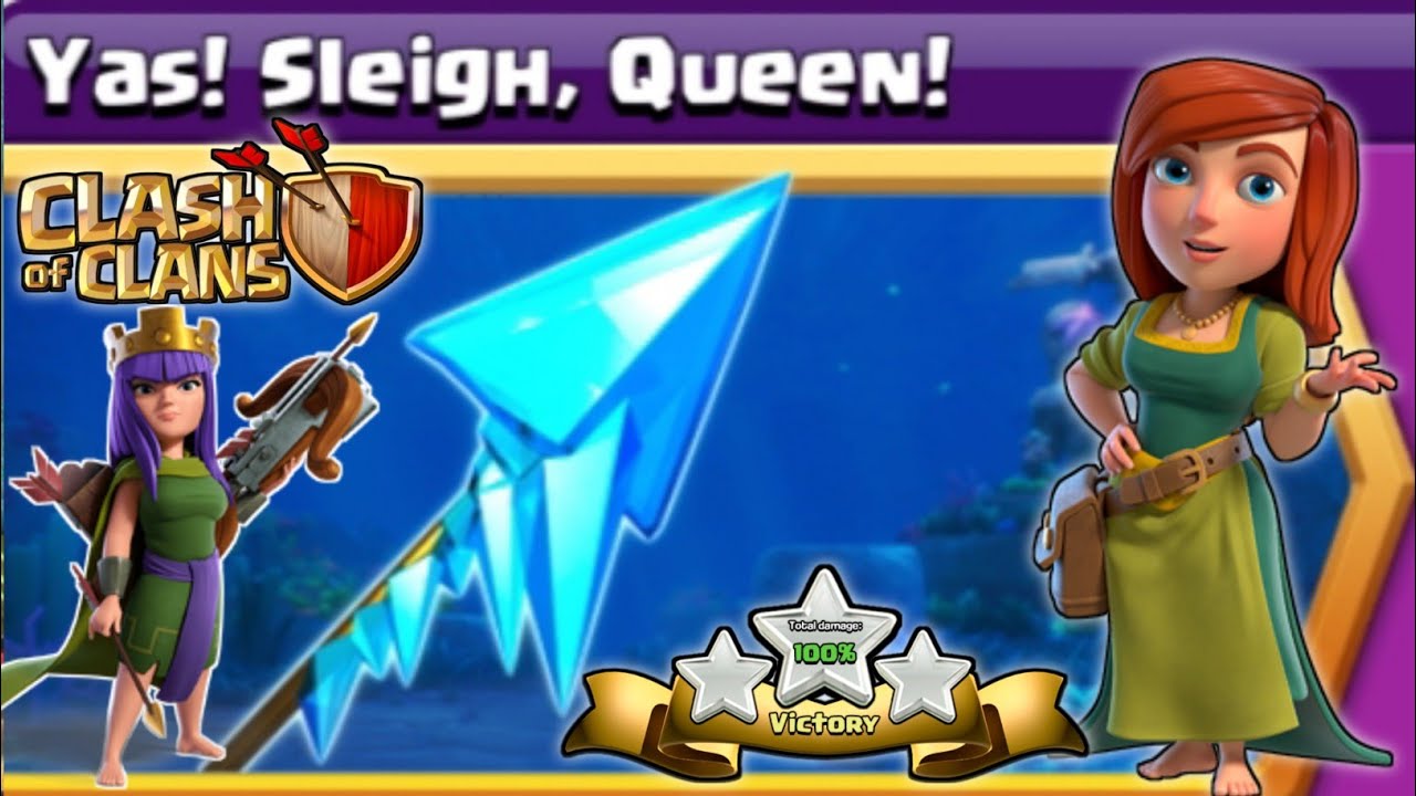 Yes! SIeign, Queen! Challenge (Clash Of Clans) How To Complete Yes ...