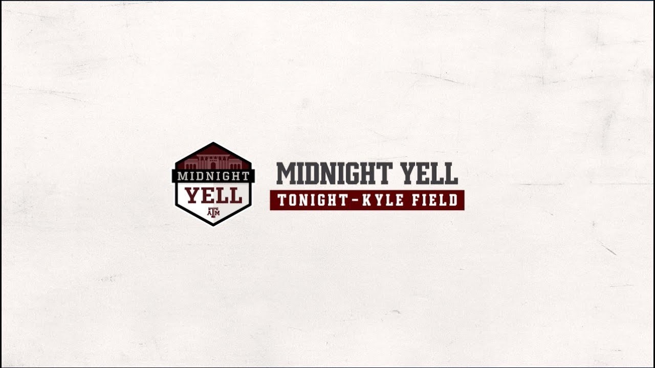 Texas A&M Midnight Yell - Lamar 2019 - YouTube