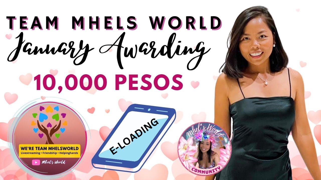 JANUARY AWARDEES | TEAM MHELSWORLD COMMUNITY |Mhels World - YouTube