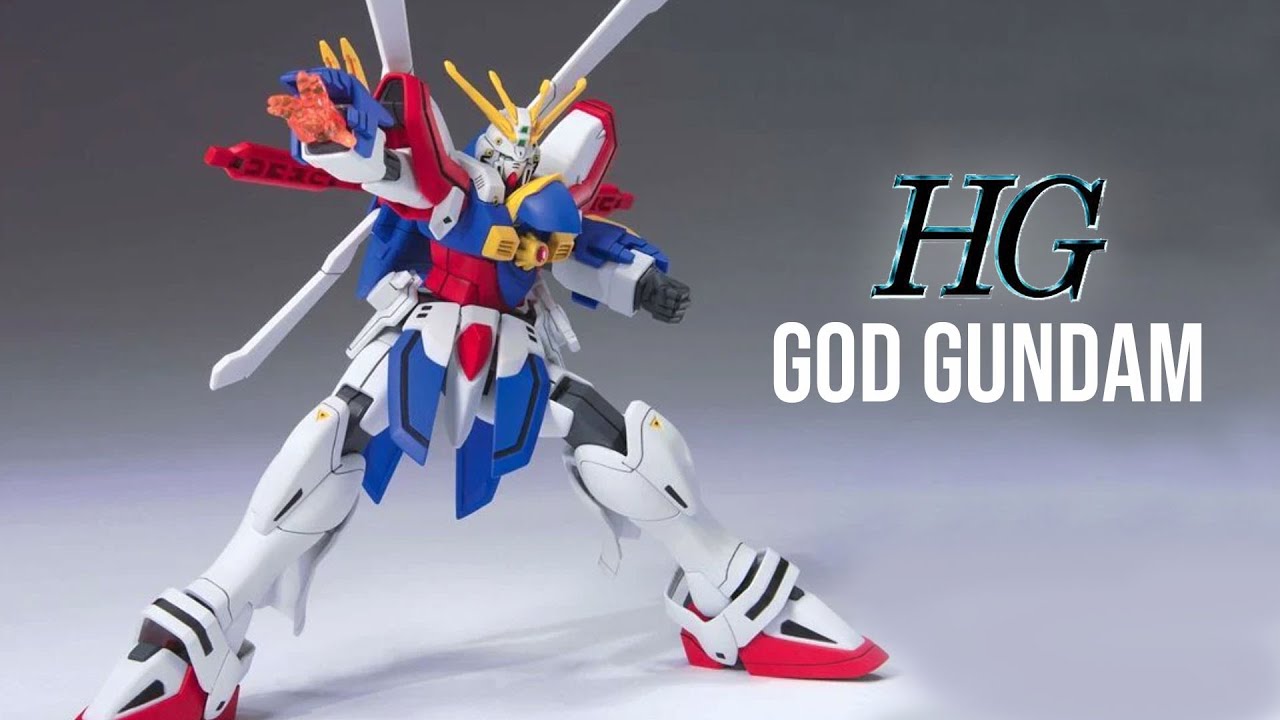 HG God Gundam [Bandai Product Preview] USA Gundam TV! - YouTube