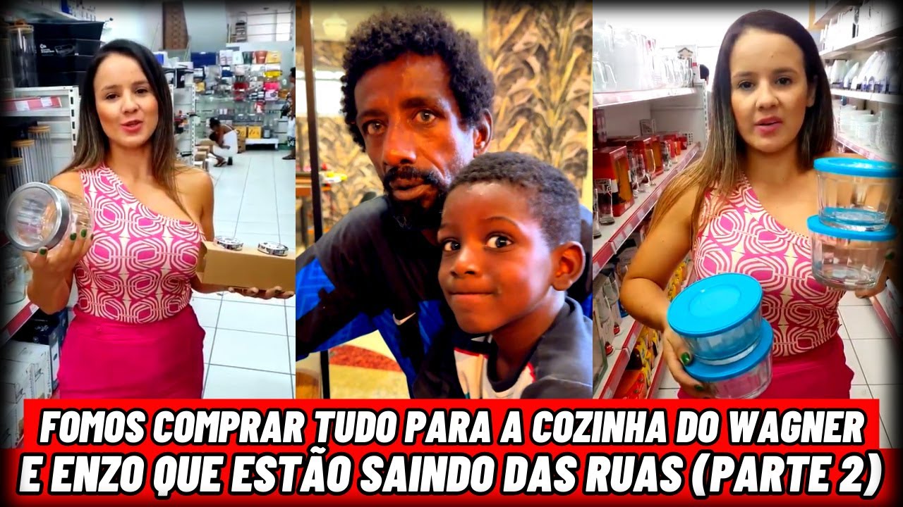 Fomos Comprar Tudo para a Cozinha do Wagner e Enzo que estão saindo das ...