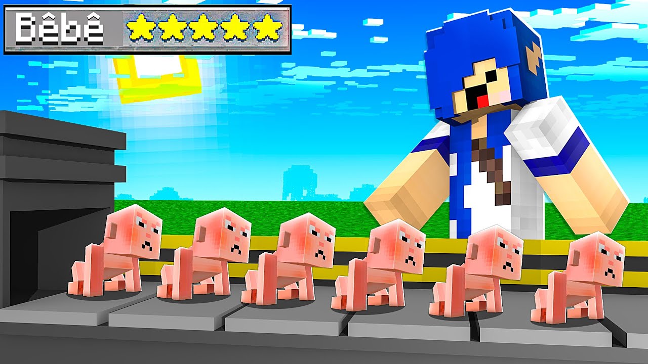fiz uma Fábrica de Bebês no Minecraft! - YouTube