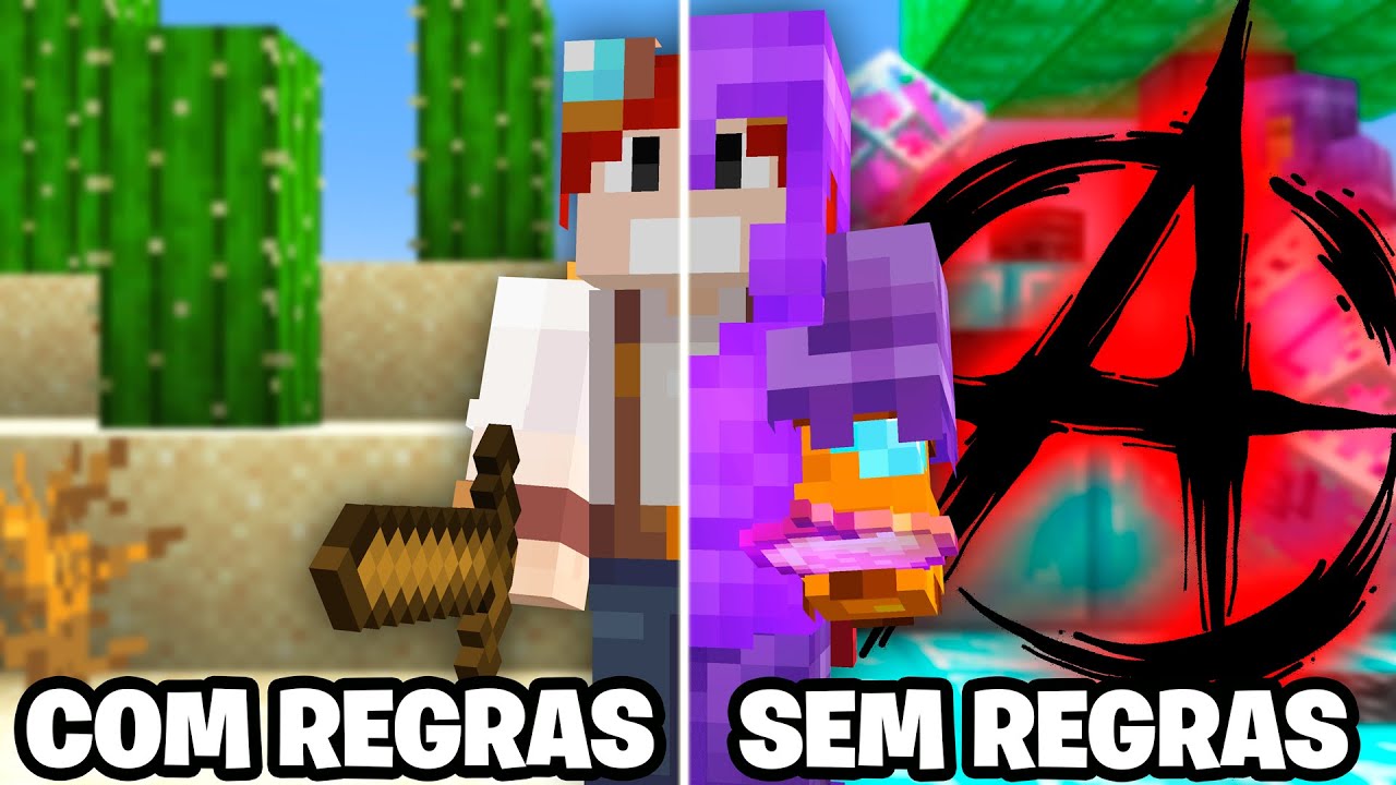 QUEBREI TODAS AS REGRAS DESSE SERVIDOR DE MINECRAFT - YouTube
