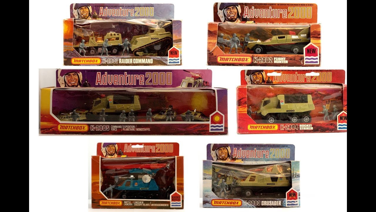 Matchbox Adventure 2000 boxed turntables - YouTube