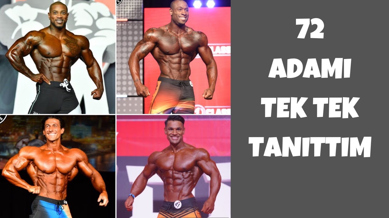 TUNAHAN GÜLER VE FURKAN ER'İN MR OLYMPIA'DAKİ TÜM RAKİPLERİ - YouTube
